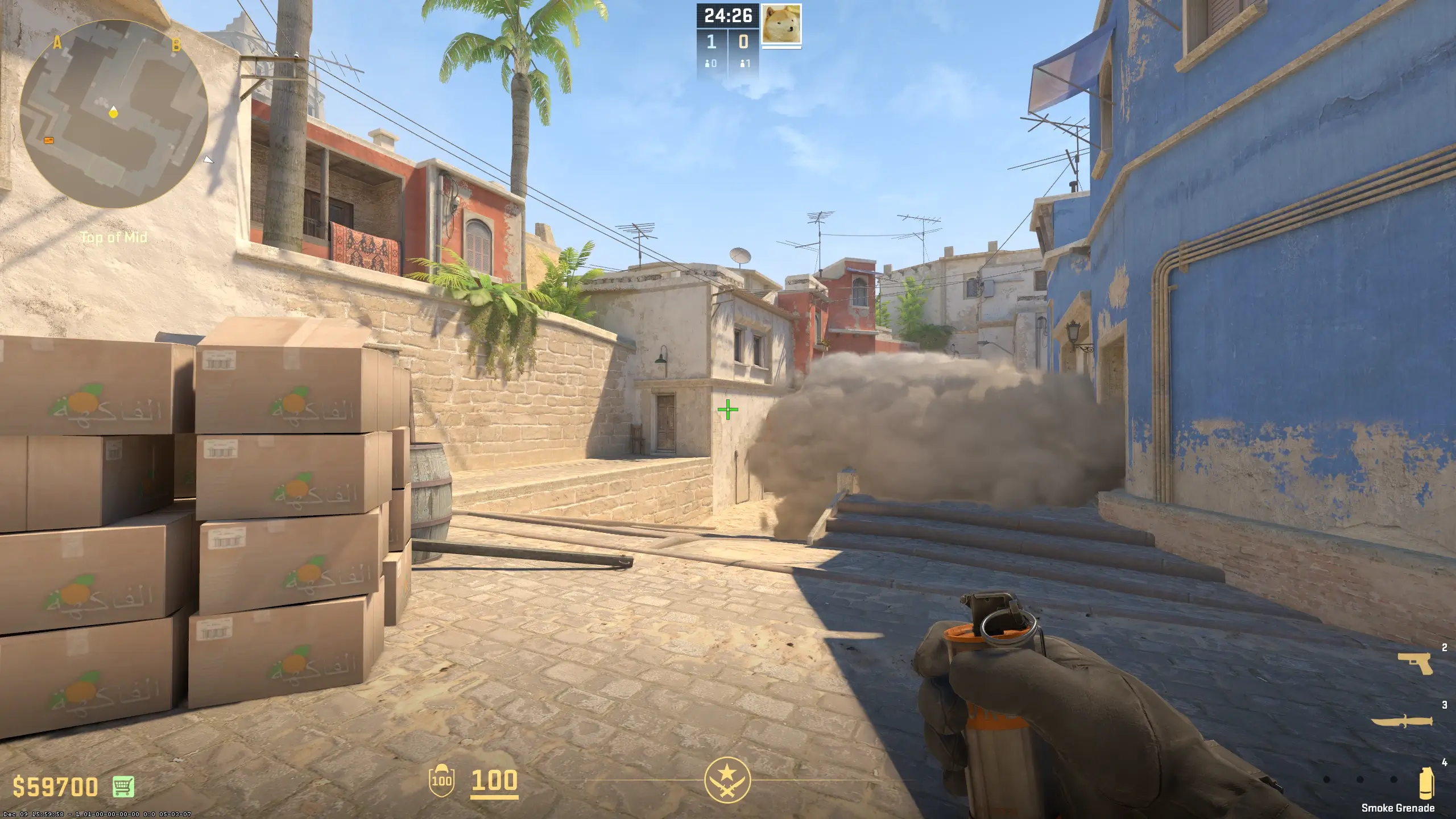 CS2 Mirage Smokes Guide - Best Lineups for 2025