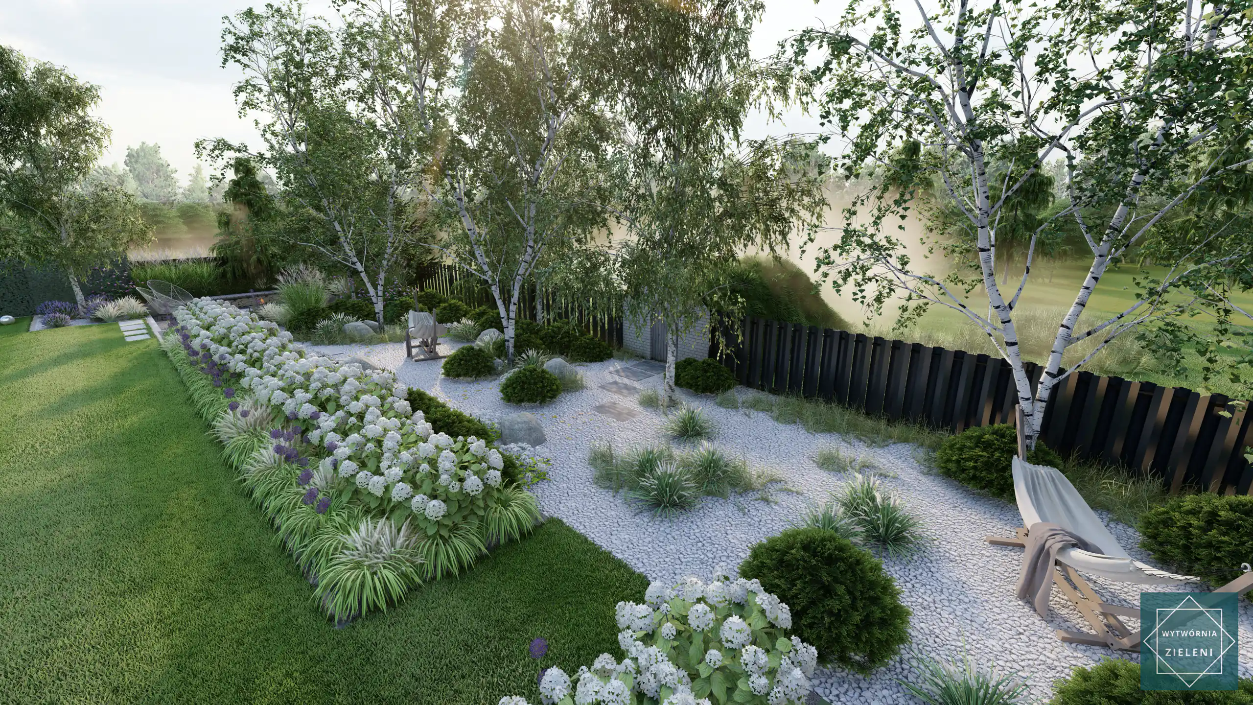Nowoczesny ogród 2026 — 25 inspiracji, projekt i rośliny