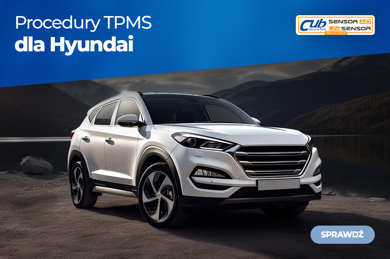 TPMS Hyundai – jak przyuczyć czujniki ciśnienia? | Poradnik