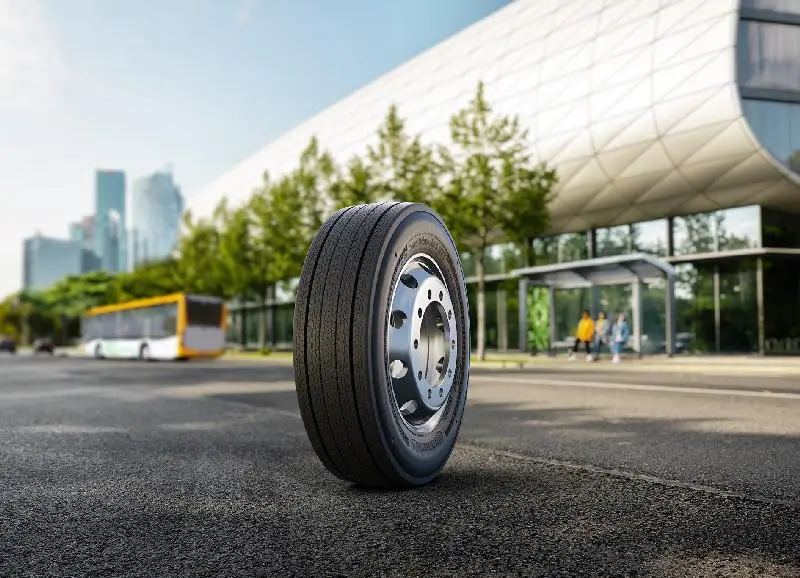A new Continental City Bus tyre