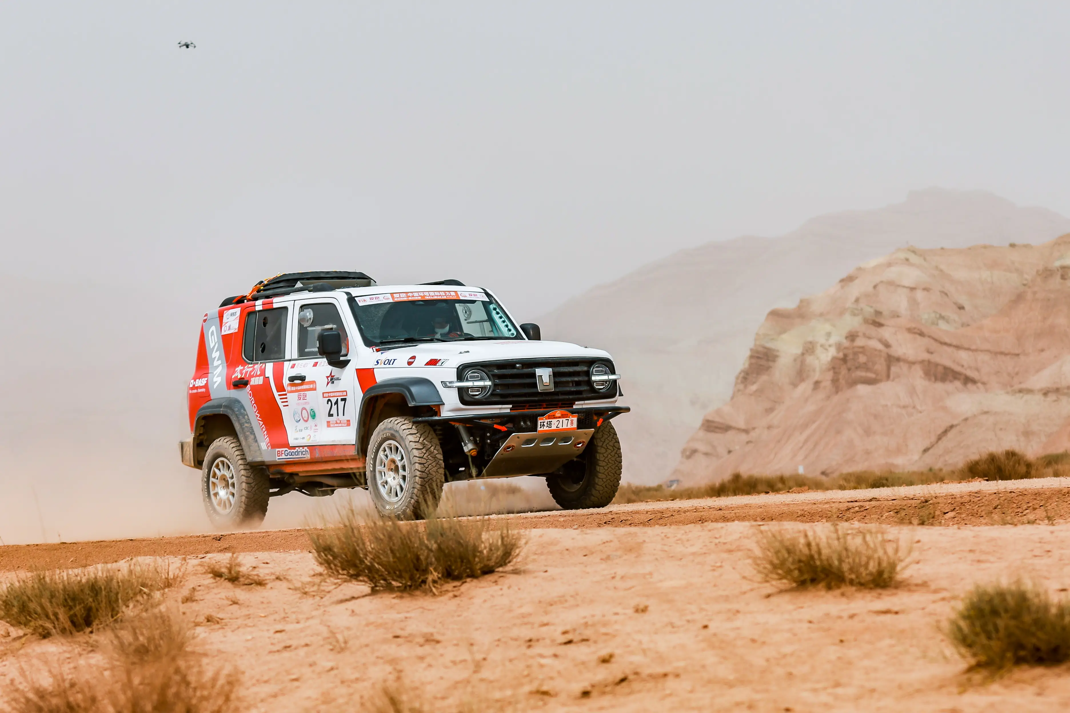 Sailun TERRAMAX RT Powers GWM to victory at Takhlimakan Rally