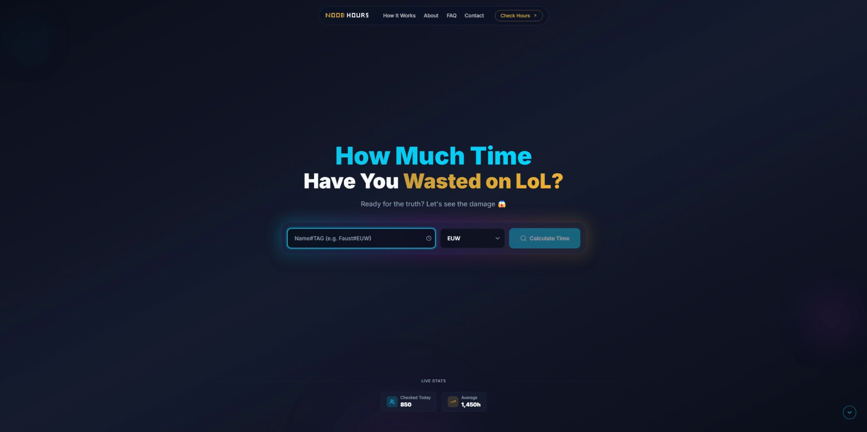 How Much Time Have I Spent on LoL? Check Your Total Hours