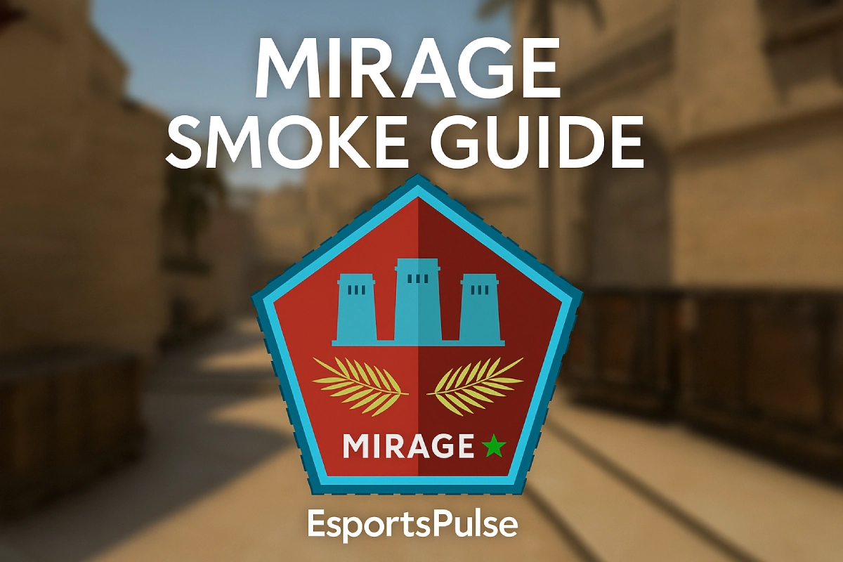 CS2 Mirage Smokes Guide - Best Lineups for 2025
