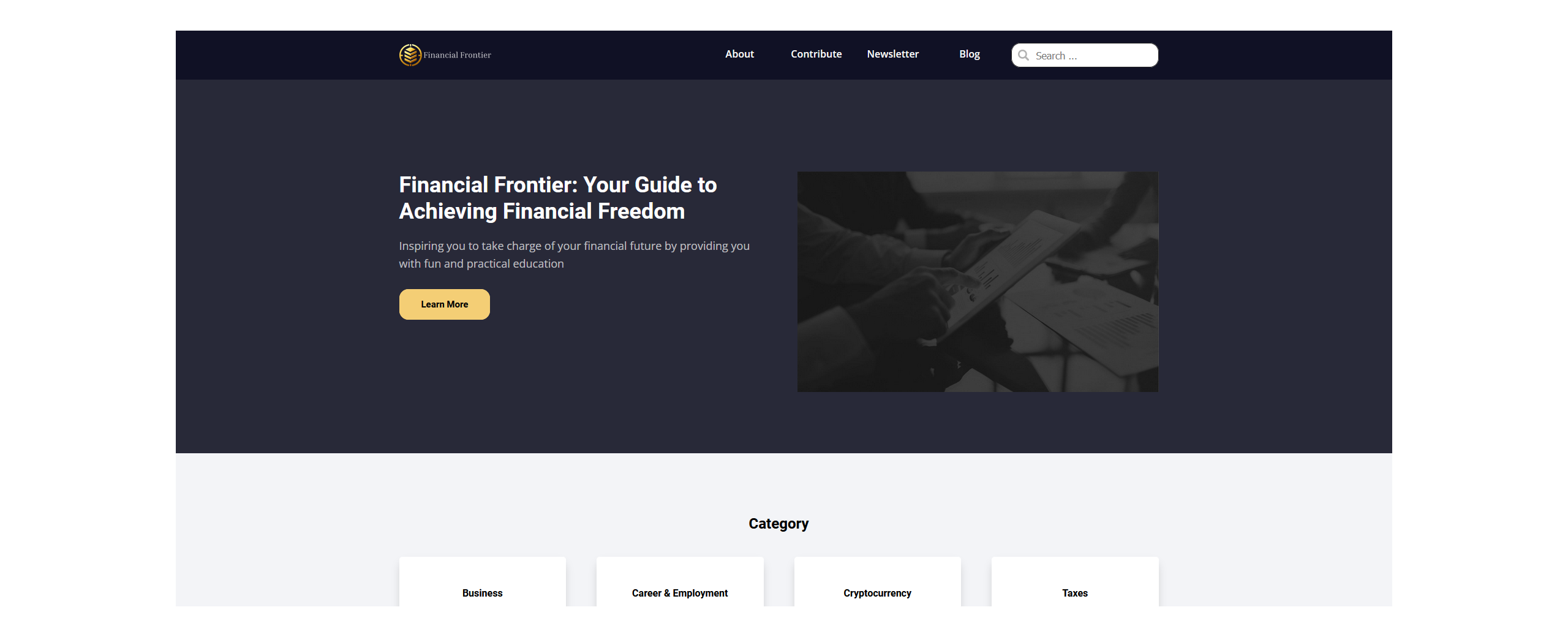 Financial Frontier | Your Guide to Smart Money Management