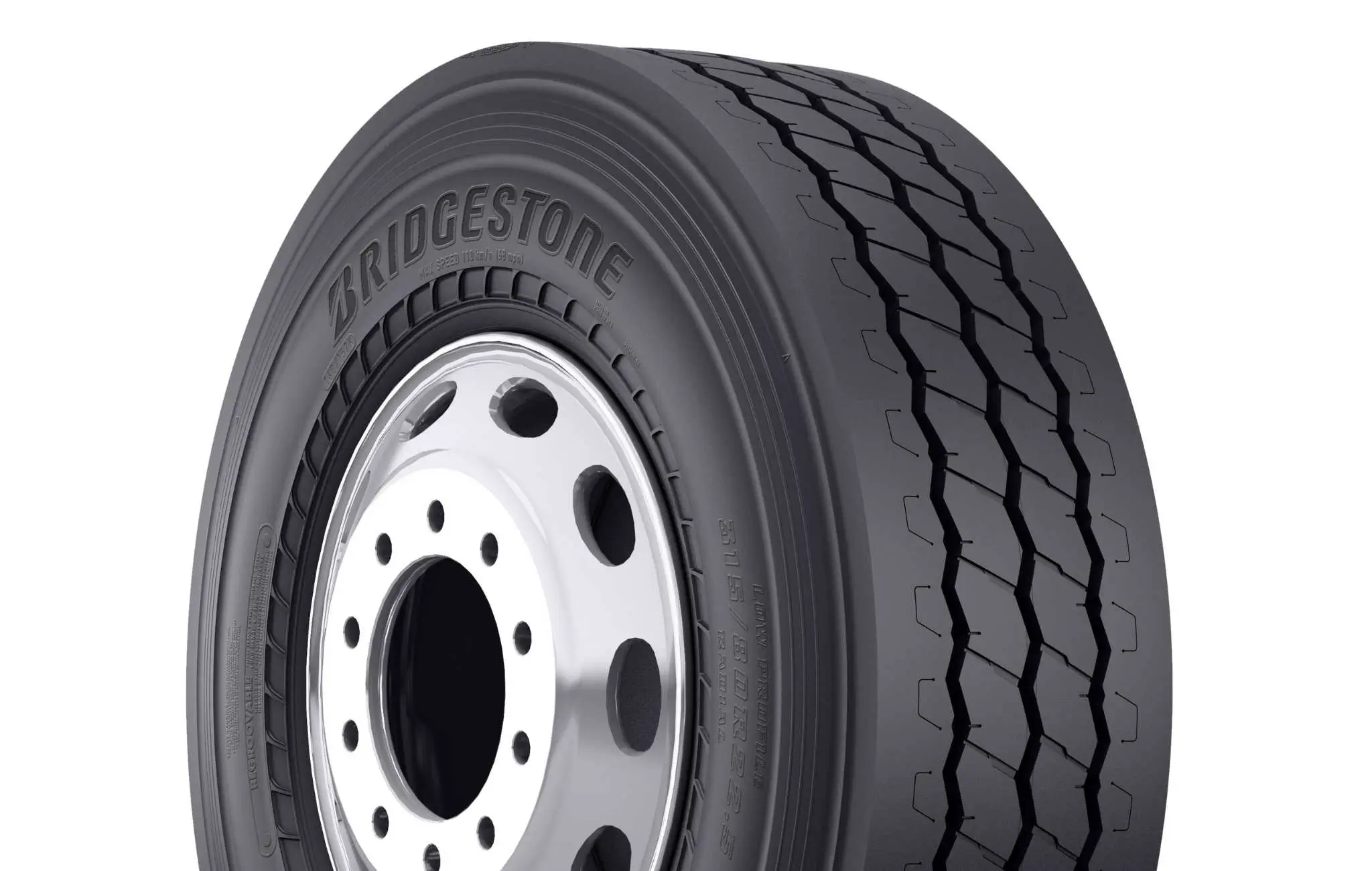 Bridgestone launches visionary recycled commercial tyre