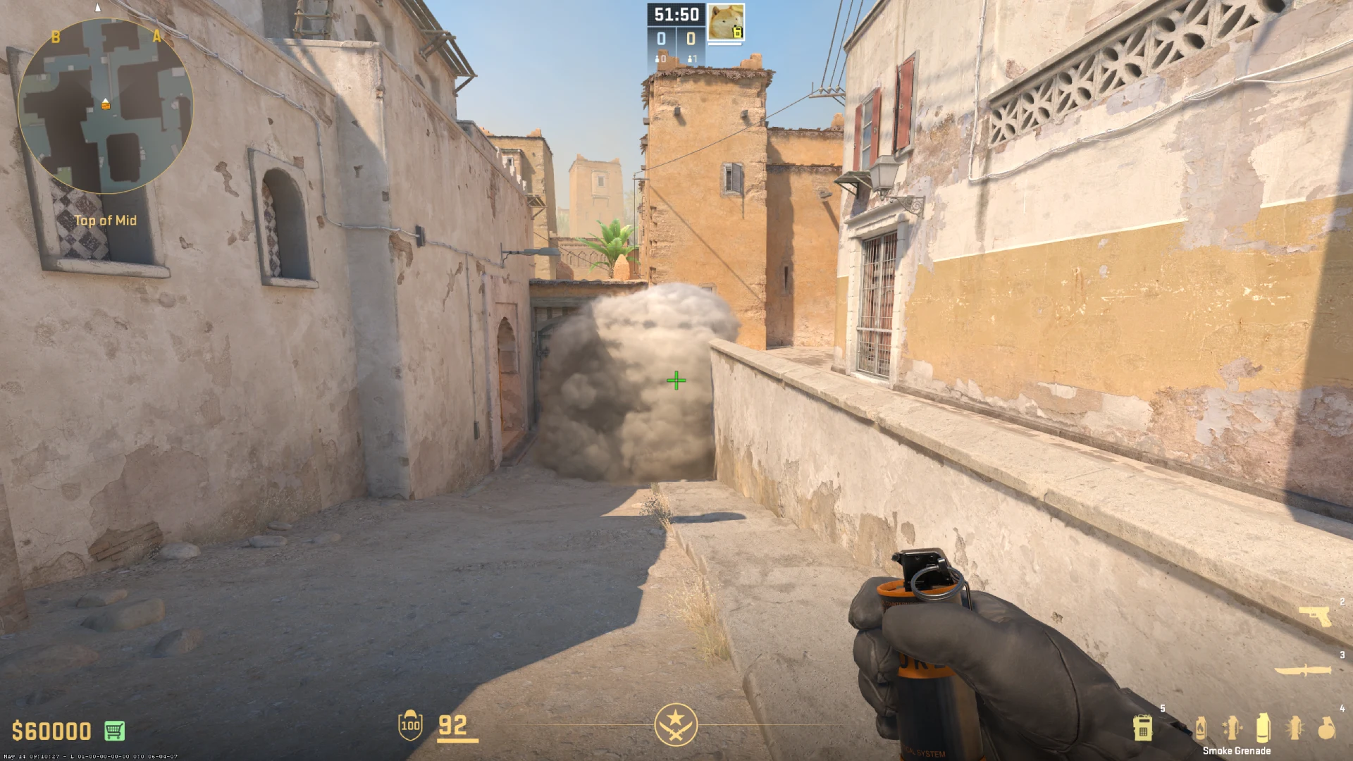 CS2 Dust 2 Smokes Guide - Best Lineups for 2025