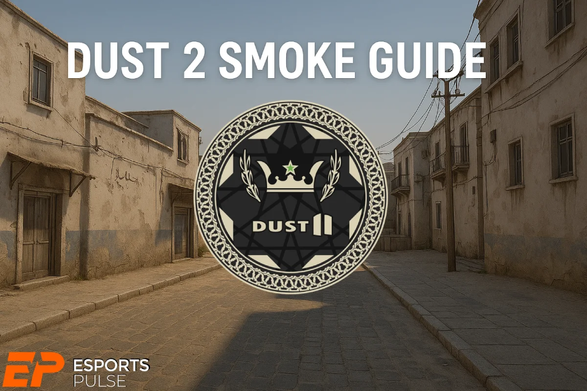 CS2 Dust 2 Smokes Guide - Best Lineups for 2025