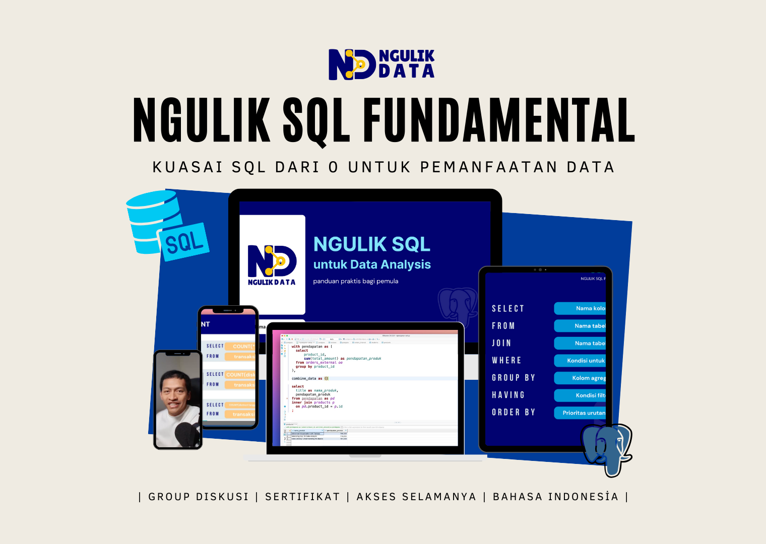 Ngulik Data | Semua bisa belajar data