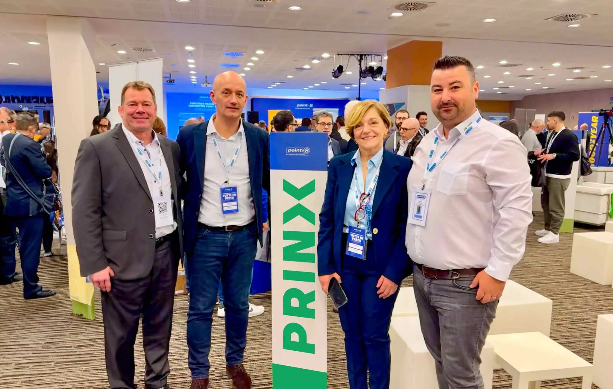 Thomas Wohlgemuth, Managing Director of PRINX Europe; Fabien Bouquet ...